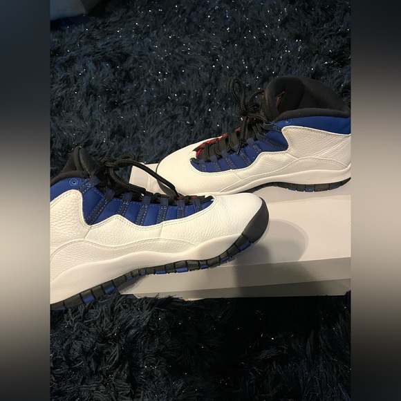 Jordan | Shoes | Air Jordans Retro Whiteredroyal Blue | Poshmark